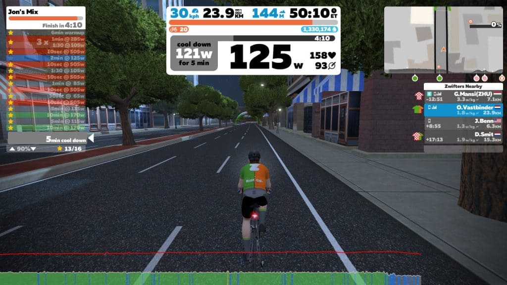 Zwift Workouts en Training Plans - Waddenfietser